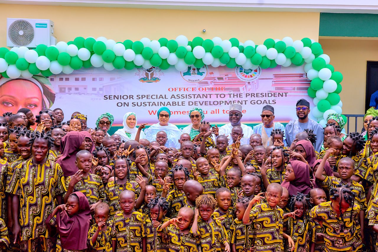 First Lady Oluremi Tinubu Commissions Nana Berry Orphanage and Children ...